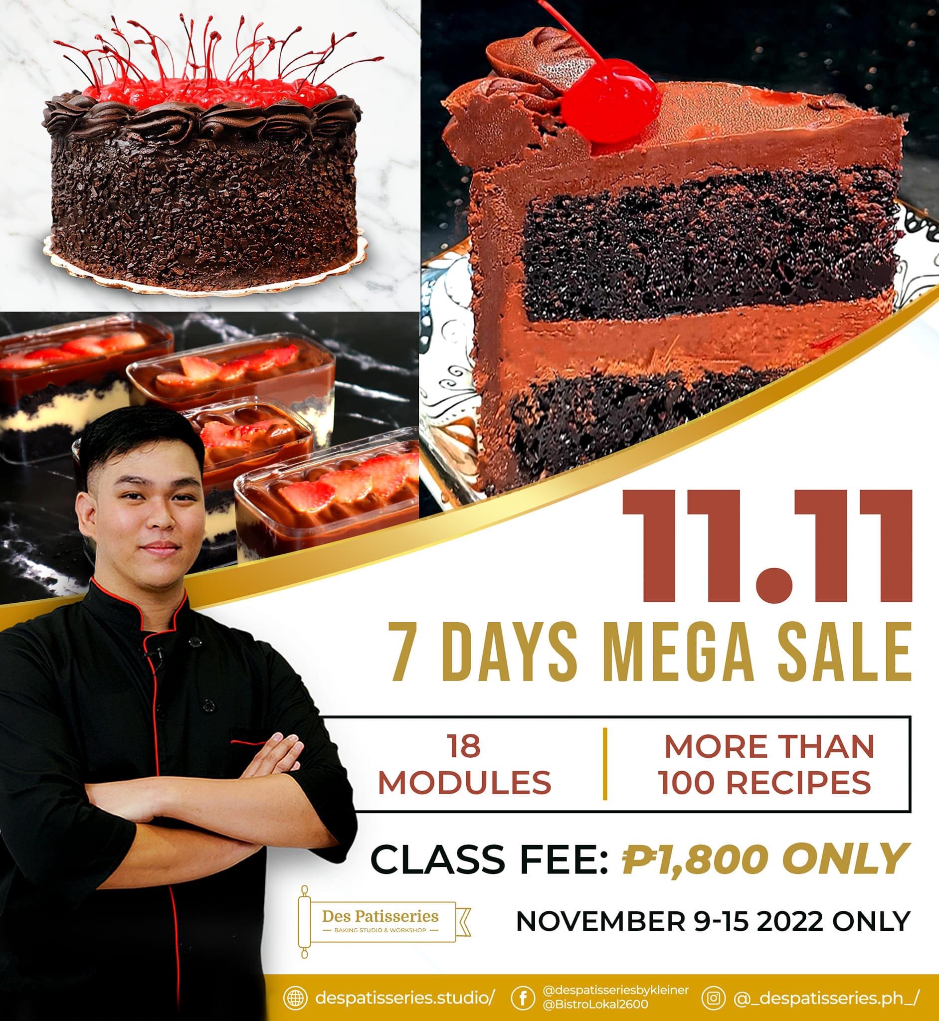 11.11 MEGA SUPER SALE - Des Patisseries